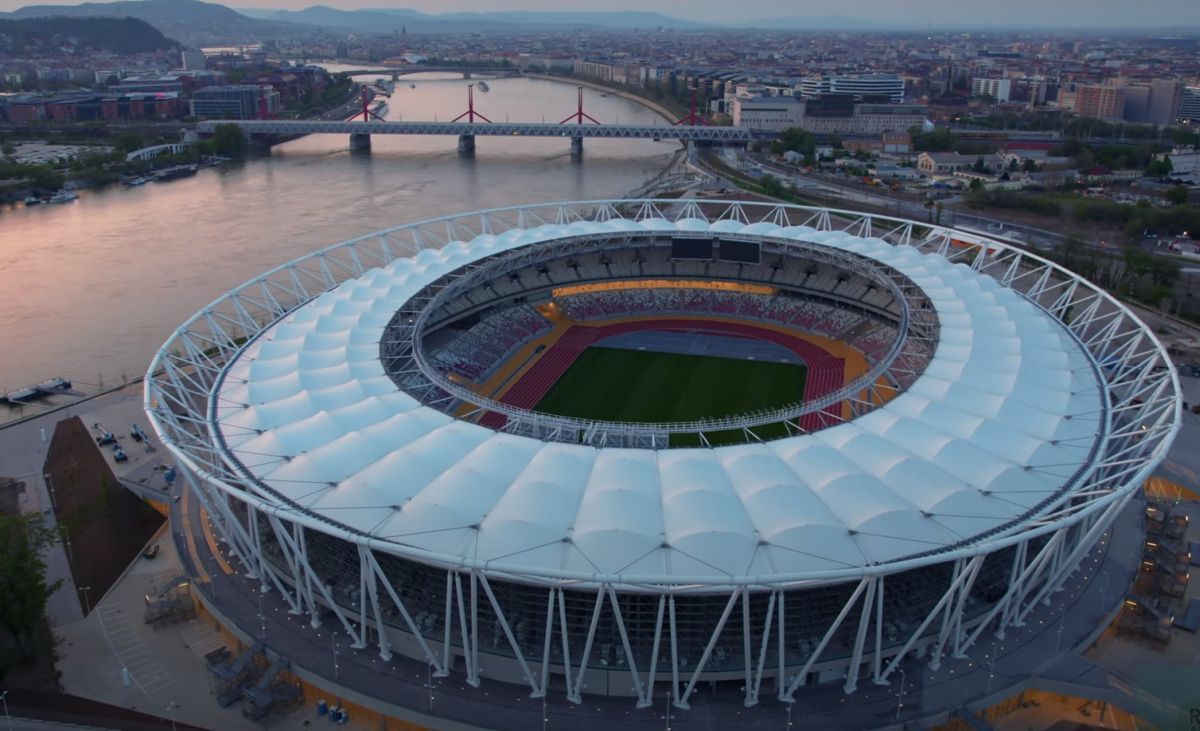 Stadion de 35.000 de locuri pe malul Dunării, în Budapesta / FOTO ... Stadion de 35.000 de locuri pe malul Dunării, în Budapesta / FOTO ...