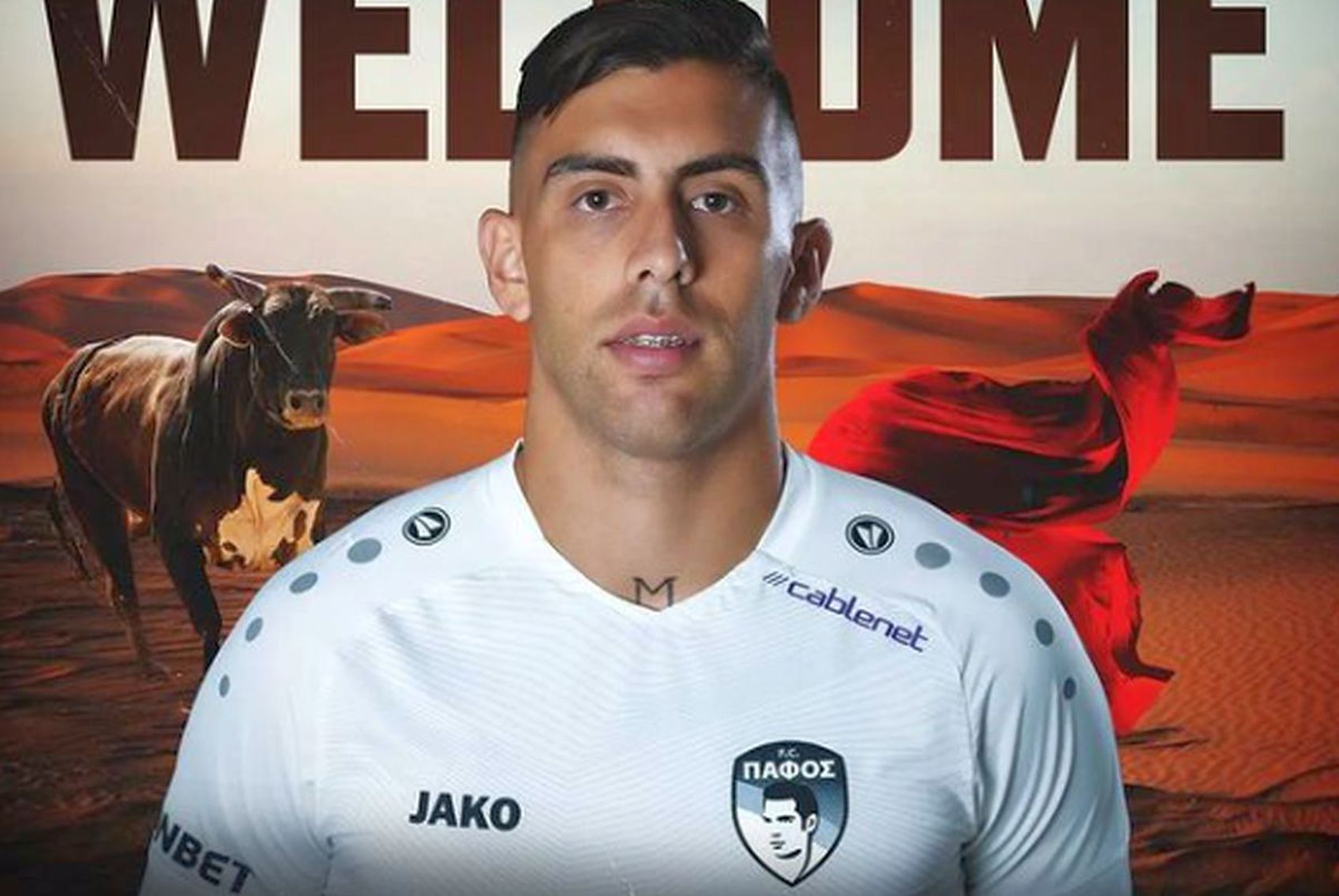 Jefte Betancor a scăpat de „exilul” de la CFR Cluj și a semnat cu Pafos ...