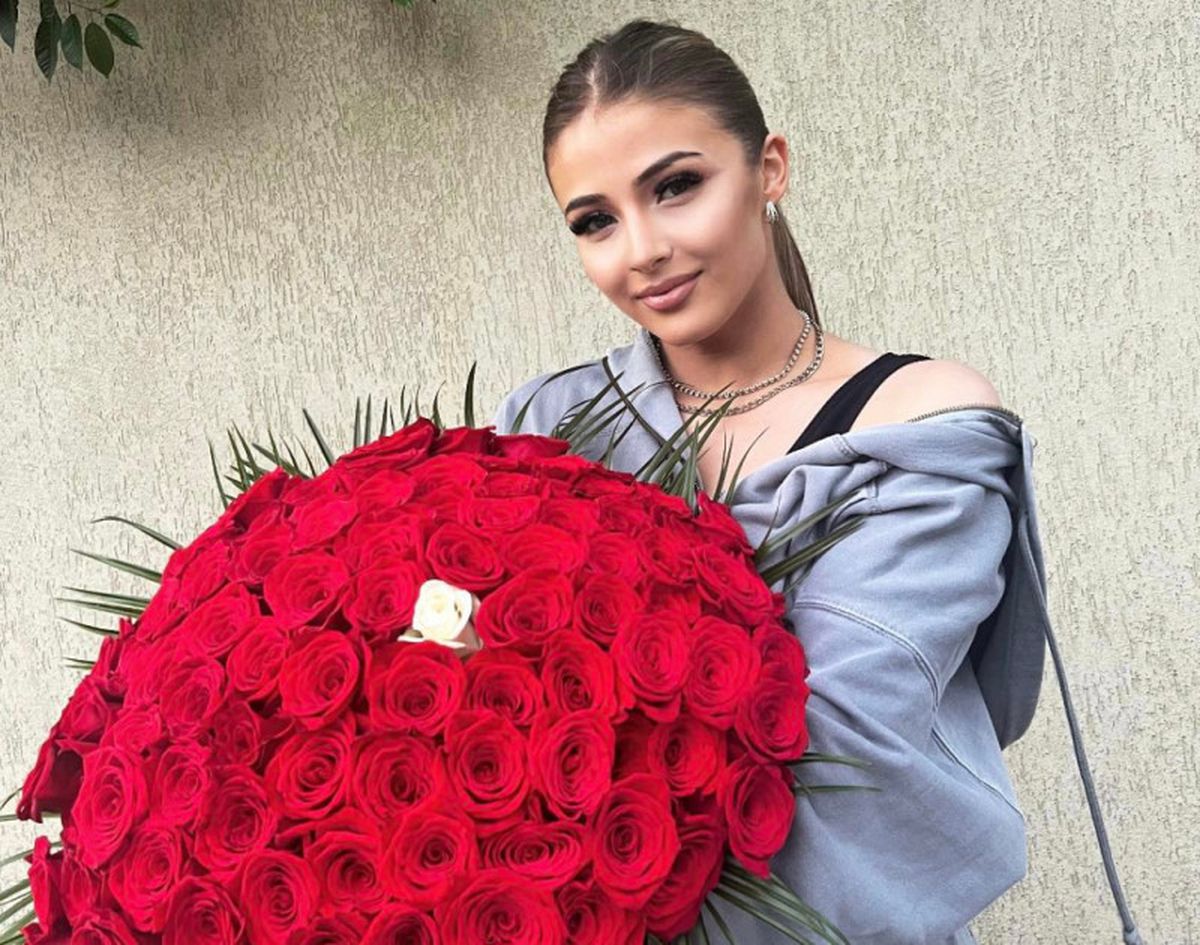 Antonia, iubita lui Alexandru Musi, a fost prezentă la Dinamo - FCSB ...