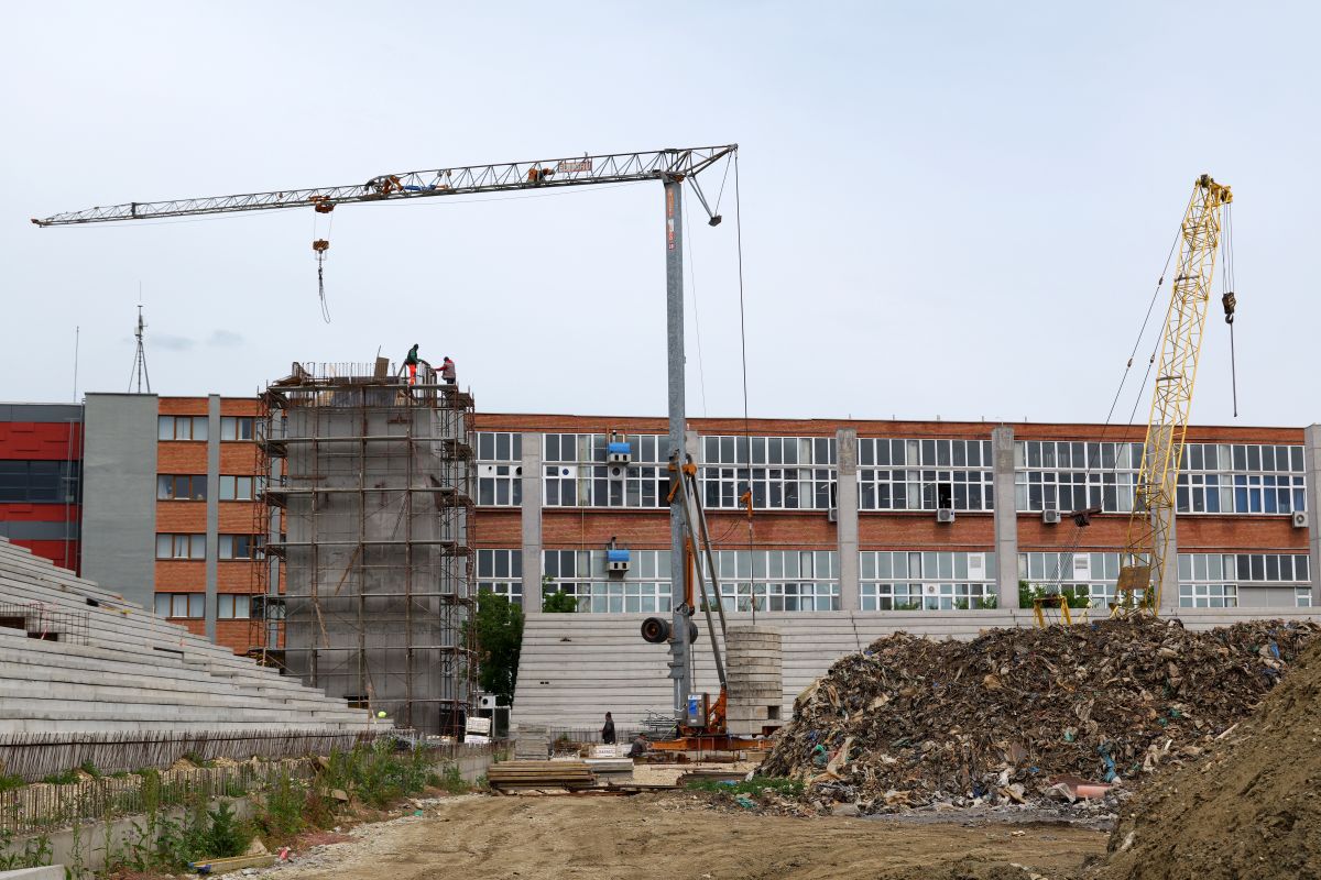 Vizită GSP pe stadionul „Eroii Timișoarei” - mai 2025 - Imaginea 14