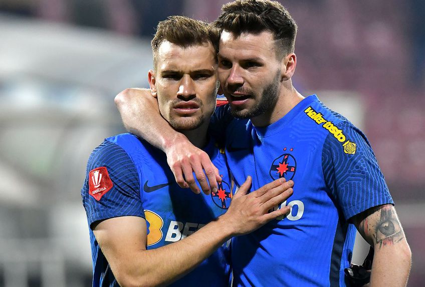 FCSB. Darius Olaru l-a dat pe spate pe MM Stoica: „E cel mai valoros ...