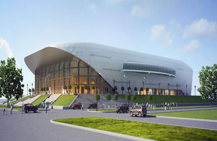 Imagini noi cu Sala Polivalentă de Constanța » CNI oferă informații despre stadiul lucrărilor