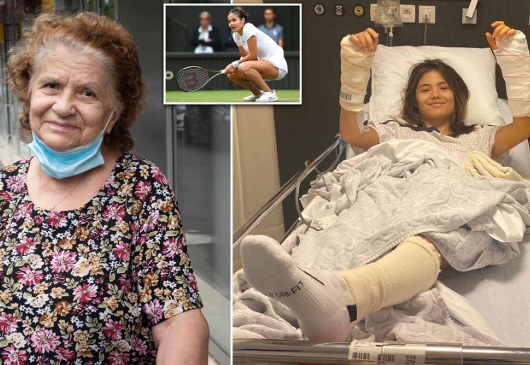 Daily Mail: „Emma Răducanu a mers să se recupereze în blocul gri din ...