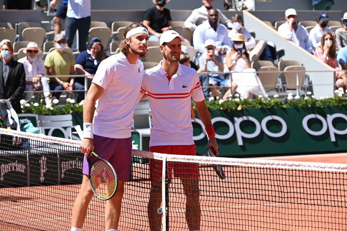 Poza 17 - Novak Djokovic - Stefanos Tsitsipas, finala Roland Garros ... Poza 17 - Novak Djokovic - Stefanos Tsitsipas, finala Roland Garros ...