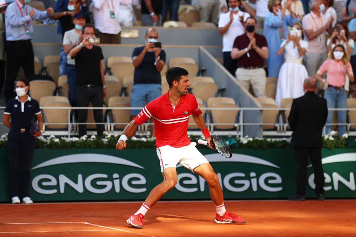 Poza 17 - Novak Djokovic - Stefanos Tsitsipas, finala Roland Garros ... Poza 17 - Novak Djokovic - Stefanos Tsitsipas, finala Roland Garros ...