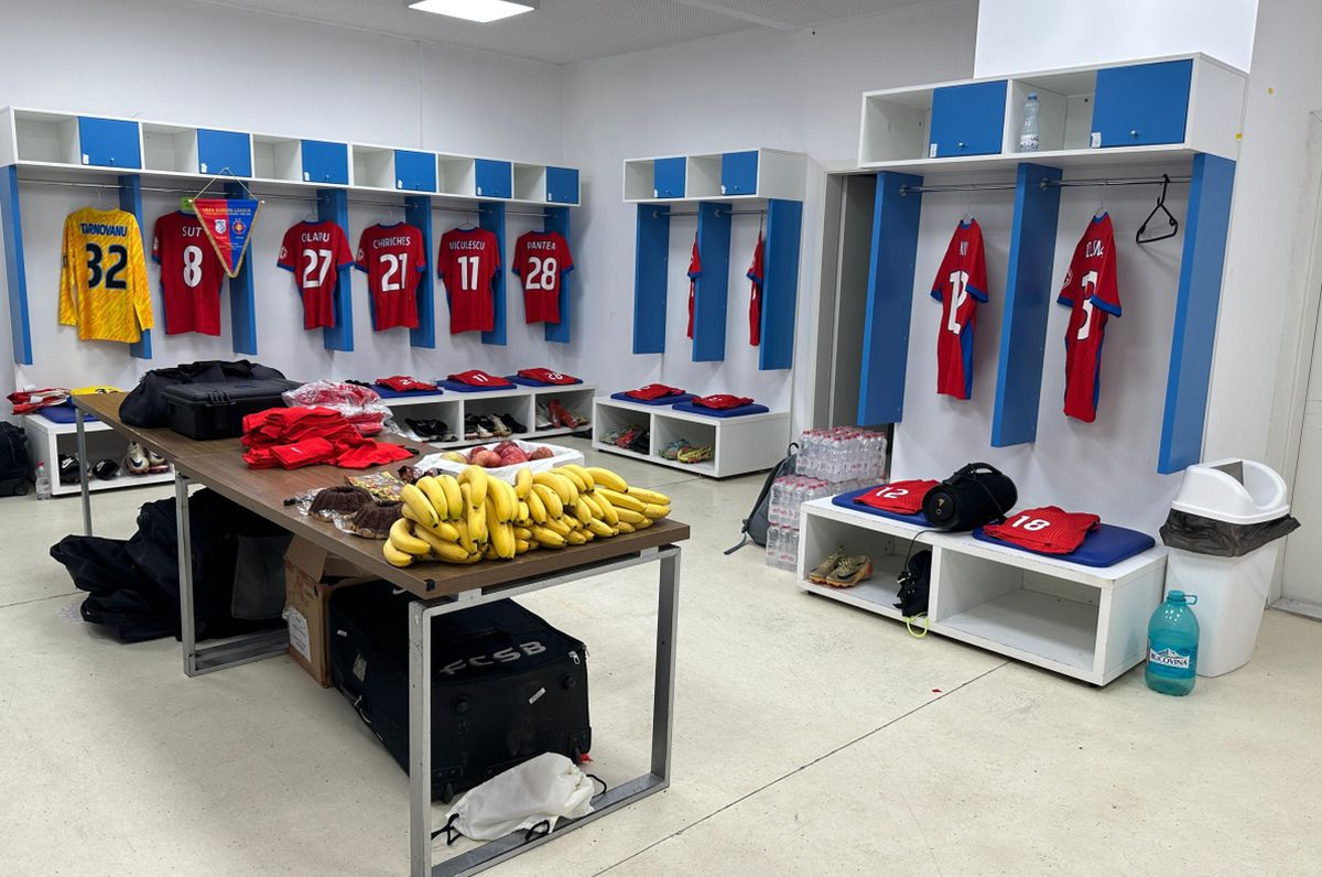 Drita - FCSB, înainte de meci. Imagini din vestiar și din stadion ...