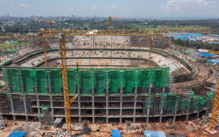 Poza 10 - Talanta Sports Stadium, stadion construit de chinezi în ...