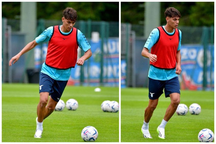 Românul Matteo Duțu, printre starurile lui Lazio: „Să te antrenezi sub ...