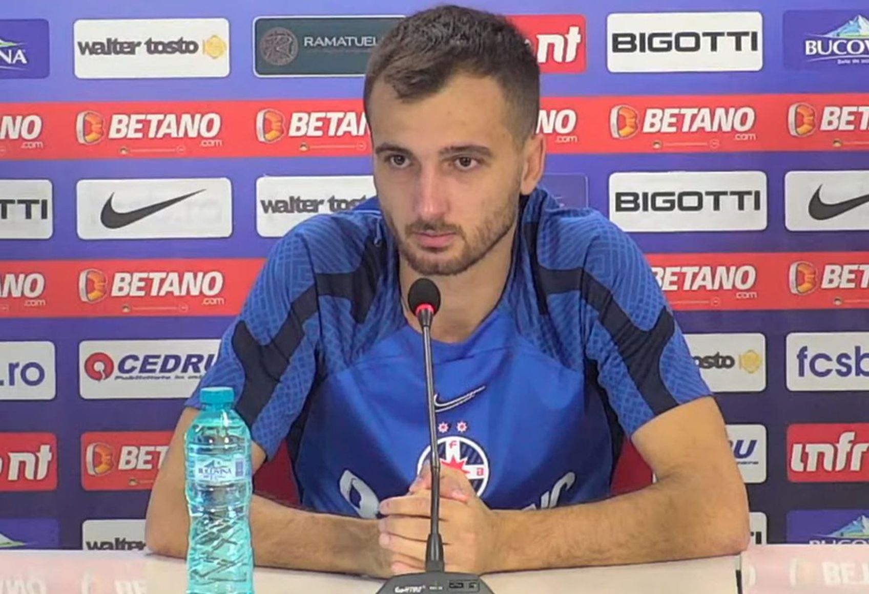 Boban Nikolov, la prima conferință de la transferul la FCSB: „Am avut ...