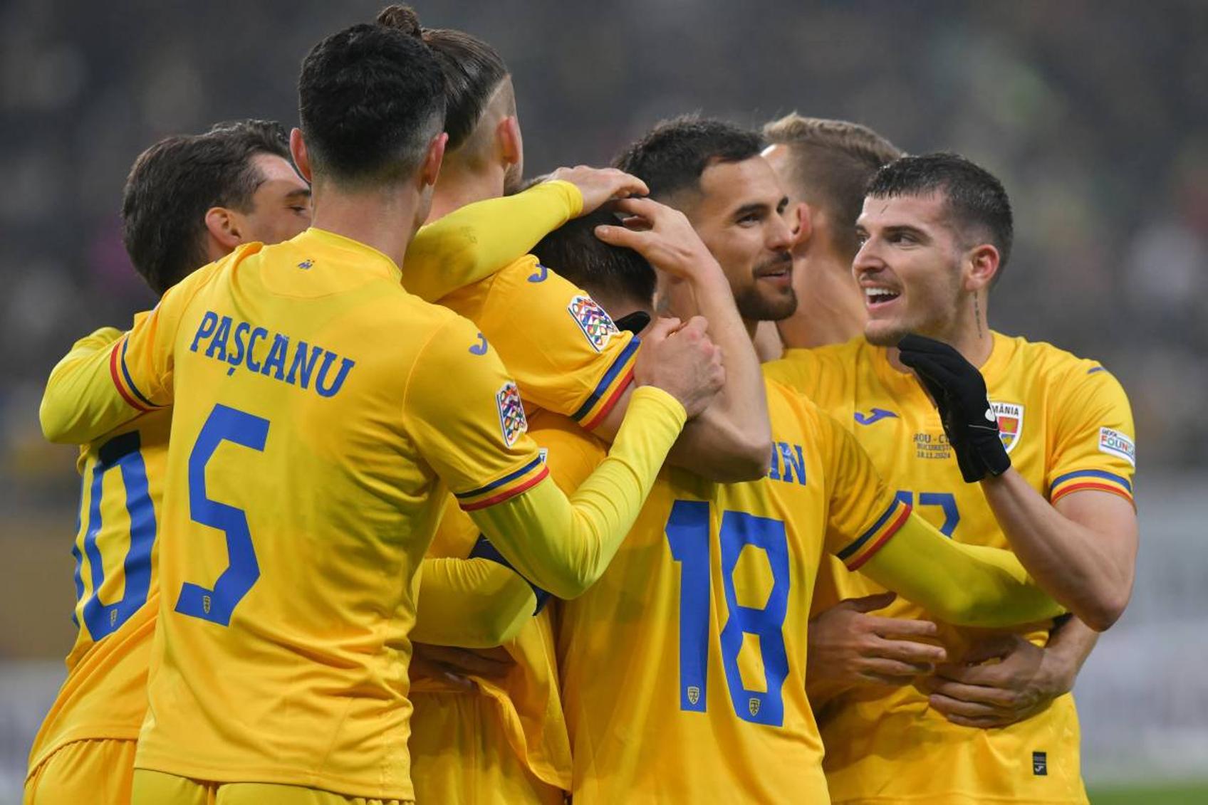 România, victorie la pas cu Cipru: 4-1 și câștigă grupa de Liga Națiunilor