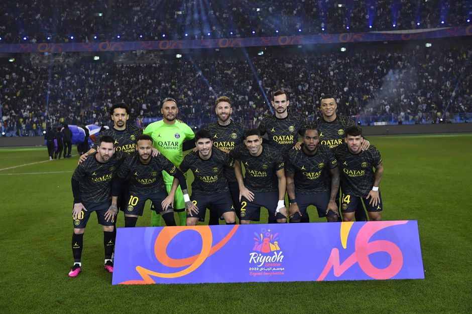 Poza 2 Al Hilal And Al Nassr Vs Psg 4 5 Lionel Messi și Cristiano
