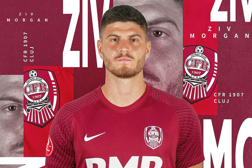 CFR Cluj a anunțat transferul lui Ziv Morgan! Un fundaș stânga de la o ...
