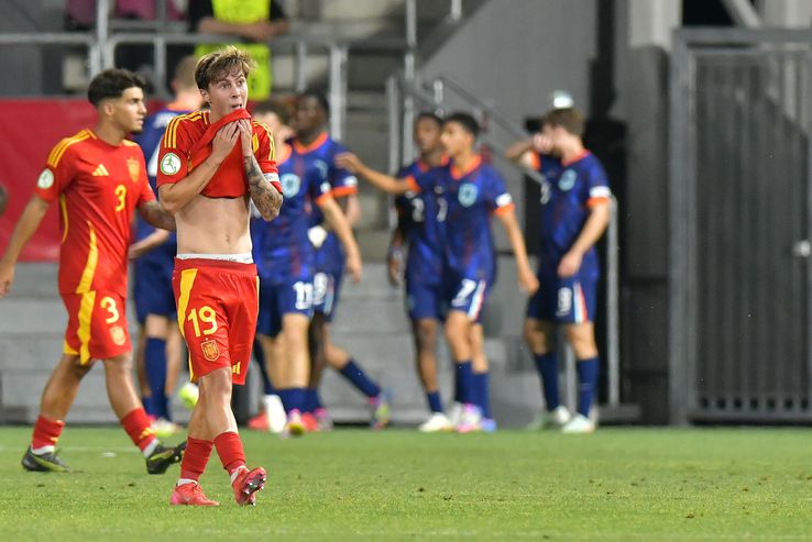 Spania U19 - Olanda U19 0-1. Olanda a câștigat finala EURO U19 de pe Giulești
