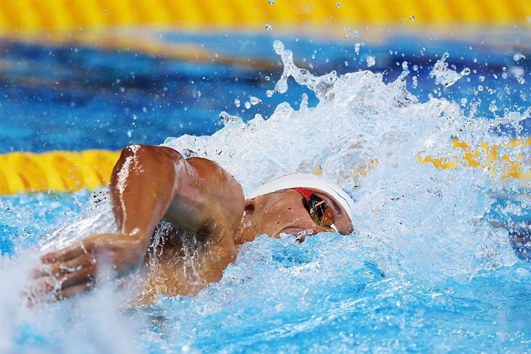 David Popovici, campion mondial la 200 de metri liber în Singapore - Imaginea 16
