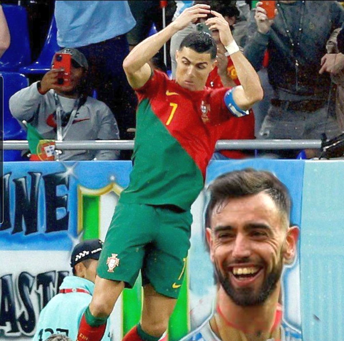 Poza 10 Cele Mai Tari Meme Uri După „golul” Lui Cristiano Ronaldo în