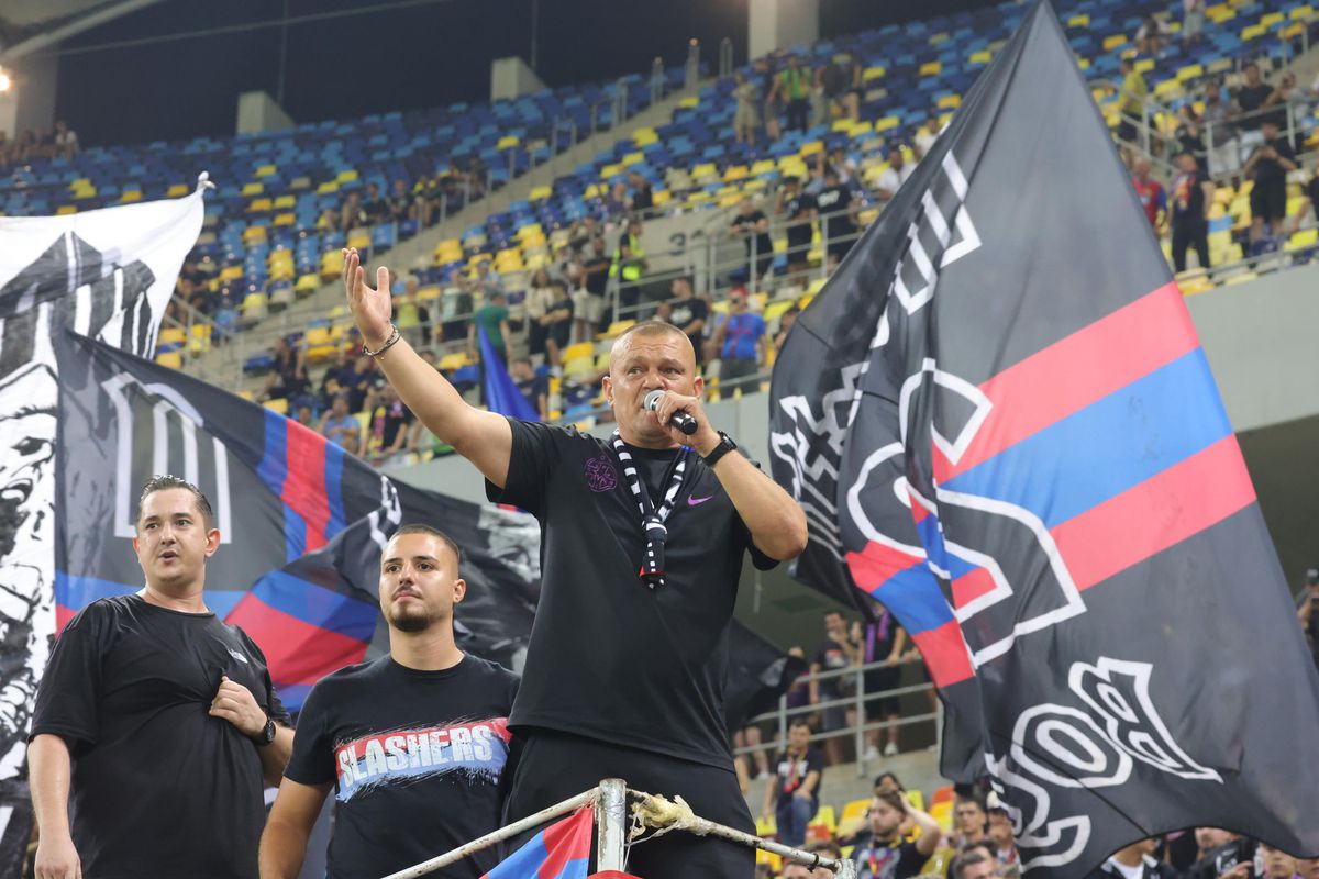 Imagini din finalul meciului FCSB - Shkendija - Imaginea 18