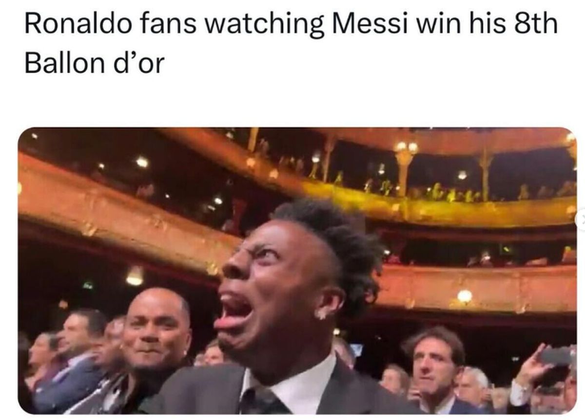 Poza 11 - FOTO Avalanșă de meme după ce Lionel Messi a primit Balonul ... Poza 11 - FOTO Avalanșă de meme după ce Lionel Messi a primit Balonul ...